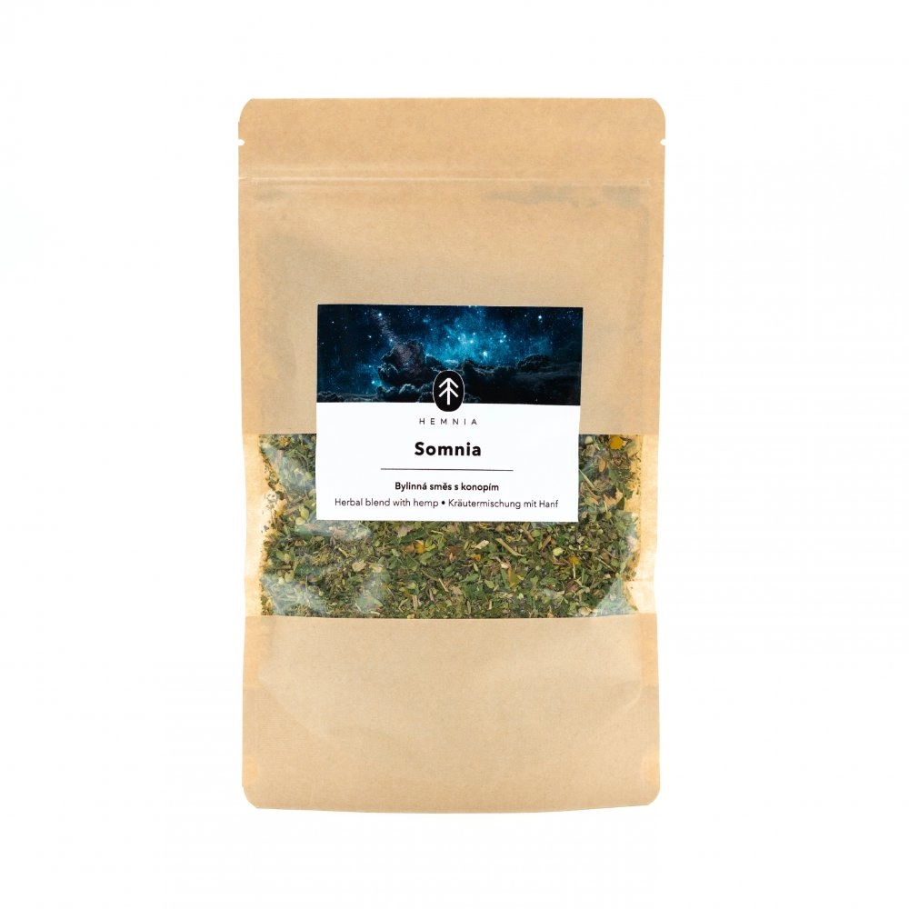 Somnia - mixture of herbs with hemp to support sleep, 50 g | Hemnia
